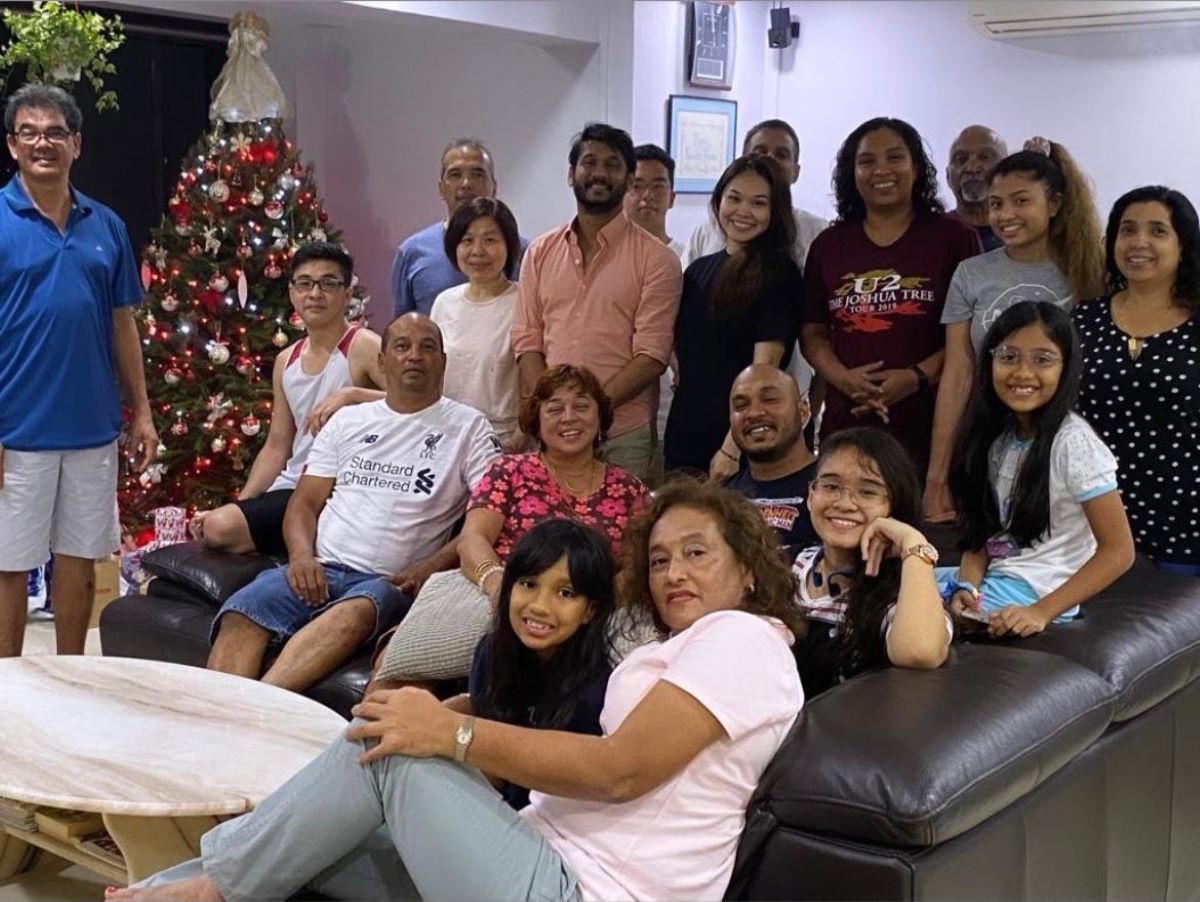 Dear "Uncle", here are four generations of happy Chindians - The Pride ...